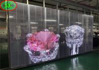 China High Brightness Shopping Malls P3.91 Transparent LED Screen for sale