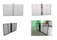 China Transparent LED Display P7.82 5000cd/m2 High Brightness Glass Window Advertising Screen for sale