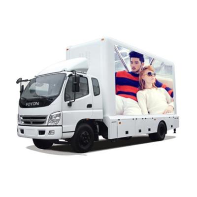 China Outdoor Waterproof LED Advertising Truck Display P6 High Brightness Epistar Chip 5000cd for sale