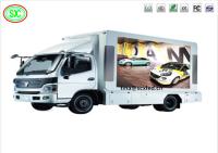 China P5 Outdoor Waterproof Full Color Mobile Truck LED Display 5mm IP65 40000dots/sqm for sale