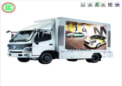 China P5 Outdoor Waterproof Full Color Mobile Truck LED Display 5mm IP65 40000dots/sqm for sale