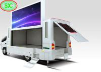 China P6 Truck Mounted LED Display Screen Mobile Vehicle Advertising Outdoor Waterproof 7500cd for sale