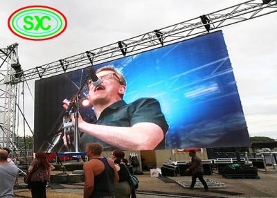 China P3.91 P4.81 Outdoor Rental LED Display 6500cd Brightness Concert Screen for sale