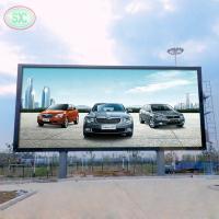 China Outdoor P6 SMD LED Advertising Display 2500cd Brightness Waterproof Video Wall for Billboard for sale