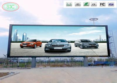 China P10 Outdoor LED Billboard 320x160mm 8000nits IP65 Waterproof Full Color Display for sale