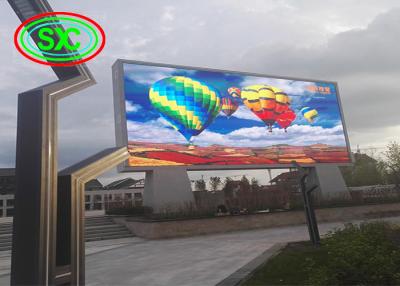 China P10 Outdoor Full Color LED Display 960x960mm Iron Cabinet for Advertising for sale