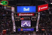 China P4.81 Stadium Advertising Scoreboard LED Video Wall Rental 1R1G1B 43222 Pixels for sale