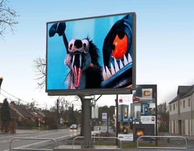 China Full Color Outdoor LED Display Screen P10 SMD Advertising Billboard 10000pixels/m² IP65 for sale
