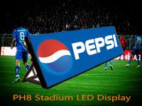 China P10 Full Color Stadium LED Display 10mm Pixel 4000cd/m2 Brightness for sale