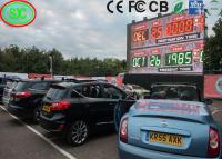 China P10 Outdoor Waterproof Mounted LED Advertising Billboard 500x500mm 1920Hz Refresh Rate for sale