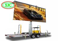 China Auto Up Down Outdoor Full Color P6 LED Display Trailer for Car Cinema 6500cd for sale