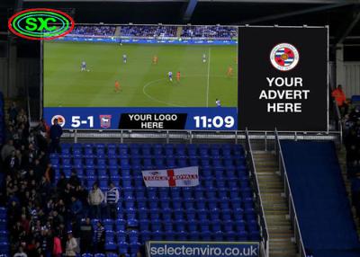 China P8 SMD Outdoor Full Color Stadium LED Display Screen 6000cd 8mm Pitch for sale