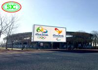 China P10 Outdoor Full Color LED Display 640x640mm Iron Cabinet 7500cd/m² for sale