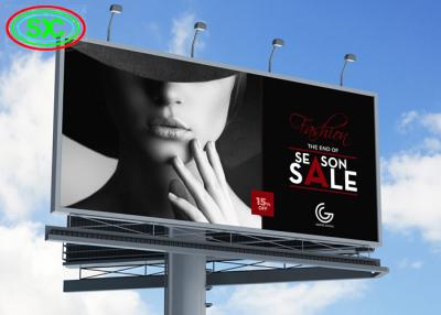 China Outdoor Full Color LED Screen Panel P8 256x128mm 5500cd/m² Advertising Billboard for sale