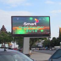 China Outdoor P6 SMD LED Display Screen 8000cd Brightness 192x192mm Module for Advertising Billboard for sale
