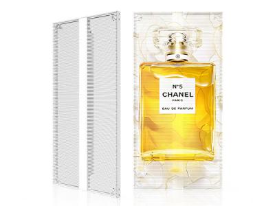 China SMD P3.91 Transparent Full Color LED Screen 1000x500mm for Advertising for sale