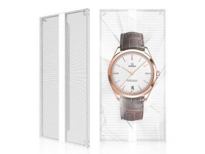 China P3.91-7.82 Indoor Outdoor Transparent LED Screen 5000cd/m2 Full Color 500x500mm for sale