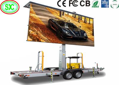 China Mobile Truck LED Display 2727 Outdoor High Brightness 5000-8000 Nits IP65 for sale