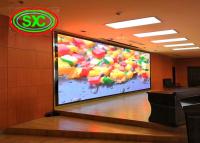 China Indoor P4 RGB LED Display 1500cd Brightness 256x128mm Module Die Cast Aluminum Cabinet for sale