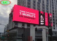 China Outdoor P10 LED Display 7000cd Brightness Energy Saving Video Wall for Advertising for sale