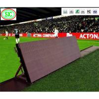 China P8 Outdoor Full Color Stadium Perimeter LED Display 6500 nits 15625 dots per sqm for sale