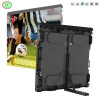 China Perimeter IP54 6500cd/sqm P10 Stadium Led Display 960x960mm for sale