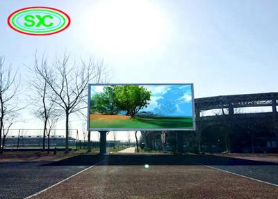 China Outdoor P10 LED Display 7000cd Brightness Energy Saving Video Wall for Advertising for sale