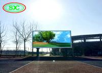 China P10 Outdoor LED Advertising Screen 320x160mm Module 10000dots/m² 3 Years Warranty for sale