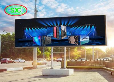 China P10 Outdoor LED Video Wall Full Color Advertising Screen 960x960mm Cabinet IP65 for sale
