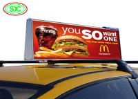 China DC 5V Voltage Car LED Sign Display with 1R1G1B Configurations and Animation Display Function for sale
