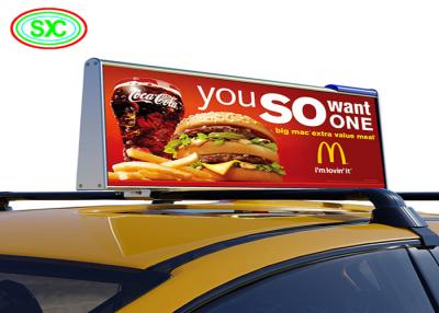 China DC 5V Voltage Car LED Sign Display with 1R1G1B Configurations and Animation Display Function for sale