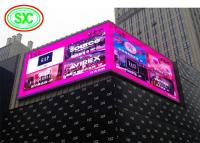 China Outdoor P6 LED Billboard 960x960mm Cabinet 6500cd Brightness for Advertising for sale