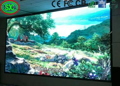 China Indoor Full Color LED Display P4 P2.5 Ultra Thin Small Pitch Video Wall Panel 256x128mm for sale