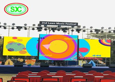 China P3.91 Outdoor LED Display Screen 6500cd/m² Brightness 1/8S Scan Rental for sale