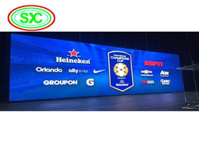 China Full color Wall Mounted Indoor Led Display Screen P3 1/32 Scan Driving Mode for sale
