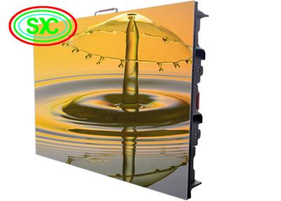 China P3.91 Indoor Advertising LED Display Screen 500x1000mm Die Casting Aluminum Cabinet for sale