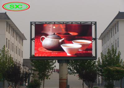 China SMD 3535 P10 Outdoor Full Color LED Display 320x160mm Module 5500 cd/m² for sale