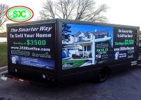 China Outdoor LED Truck Display Screen P6 P8 P10 6500cd Brightness Mobile Advertising for sale