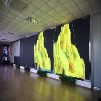 China Indoor P4 LED Display Panel 512x512mm Die Cast Aluminum Cabinet Full Color HD Video Wall for sale
