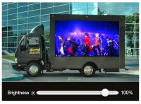 China P5mm SMD 2121 Mobile Truck LED Display 40000 Dots/sqm Full Color Outdoor Screen for sale