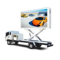 China P6 Mobile Truck LED Display 6000cd/m² Brightness IP65 Waterproof 96×96 Panel Resolution for Vehicle Advertising for sale