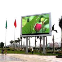 China Outdoor P10 LED Display Screen Full Color High Definition 8000cd Brightness 10000pixels per sqm for sale