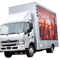 China IP65 Outdoor Truck Mounted LED Display Full Color P10 10000pixels/m2 8000cd Brightness for sale