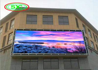 China Wall Mounted Advertising Rental Led Display Screen P10 1/4 Scan Driving Mode for sale