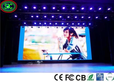 China P4.81 SMD2121 IP40 Stage LED Video Wall 500x500mm Die Cast Aluminum 1200cd/m2 for sale