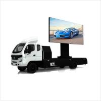 China Outdoor Full Color P10 LED Truck Mounted Display Screen 8000cd Brightness 3000Hz Refresh for sale