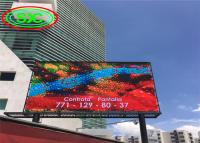 China Outdoor P6 LED Display Screen 6500cd Brightness Wall Mounted Advertising for sale