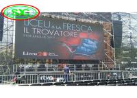 China High Brightness Outdoor Full Color LED Display P8 LED module size 256*128 mm for sale