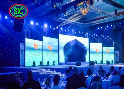 China Indoor P3.91 LED Display Panel 1200 cd/m² Brightness 1R1G1B SMD 2121 for Stage Background for sale