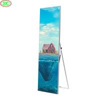 China P3 Full Color Indoor LED Display with 3mm Pixel Pitch and 2500cd/㎡ Brightness - Portable Stand Poster Screen with HDMI and WiFi Connectivity for sale